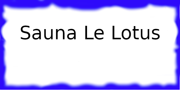 Sauna Le Lotus